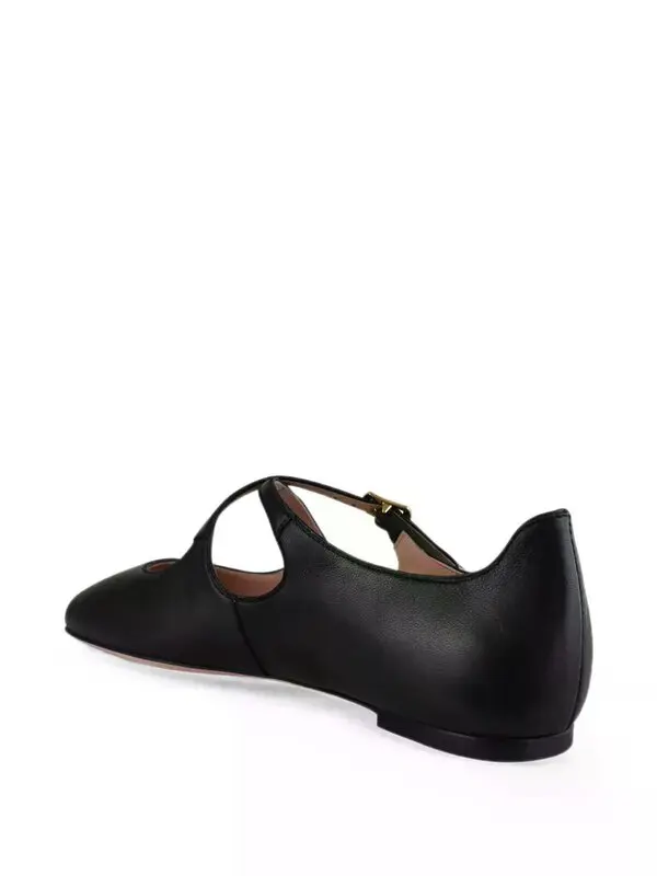 Bally Rina Flats In Leather