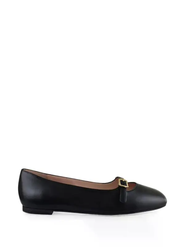 Bally Rina Mary-jane Flat In Leather - Black