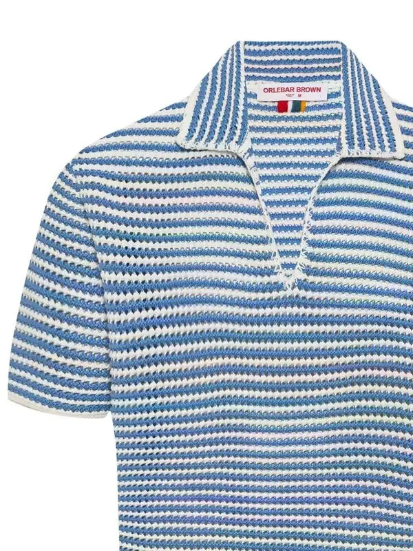 Orlebar Brown Batten Stripe-knit T-shirt