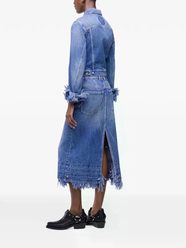 Rabanne Fringe Detail Midi Skirt