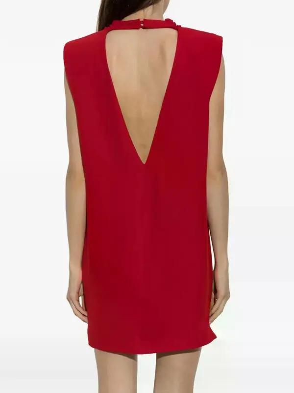 Valentino Garavani Silk Open-back Dress