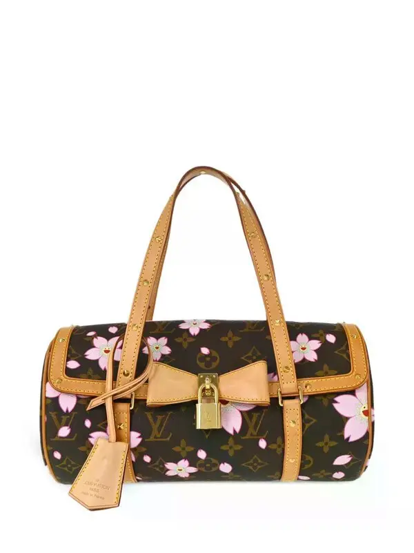 LOUIS VUITTON 2008 Papillon Shoulder Bag - Brown