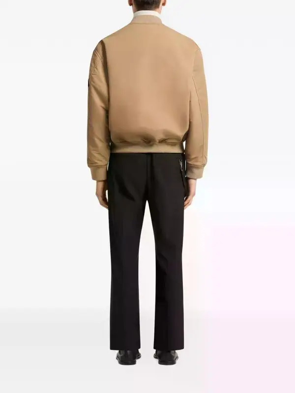 COURREGES Embroidered Logo Bomber Jacket
