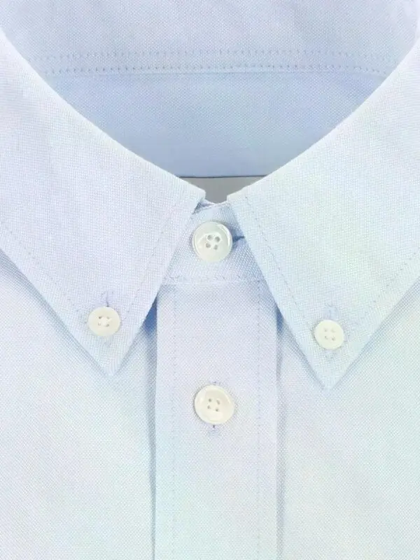 AMI Paris De Coeur Embroidered Cotton Shirt