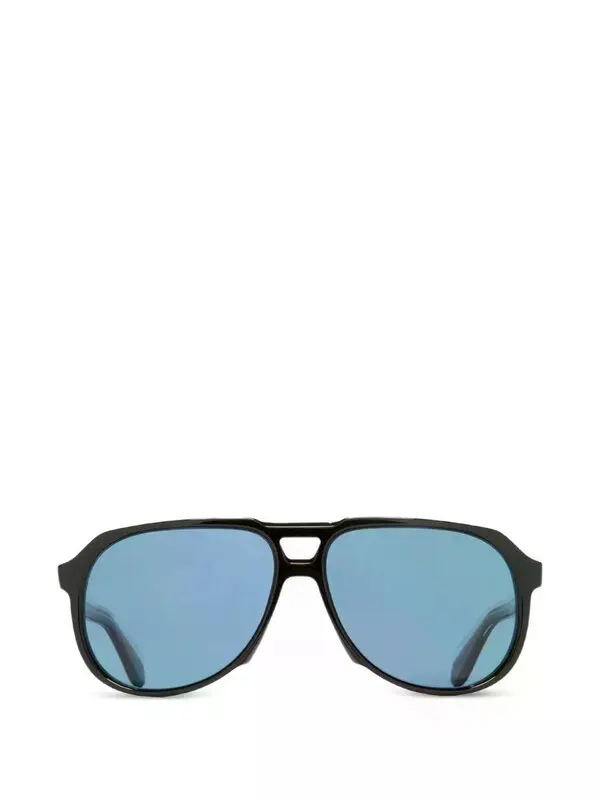 CUTLER & GROSS Pilot Frame Sunglasses - Black