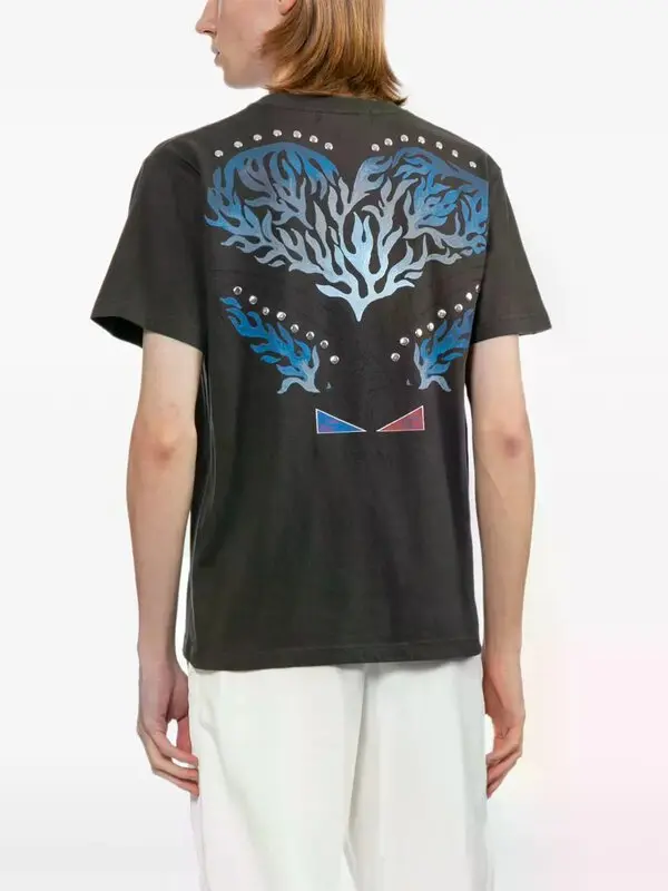 Toga Embroidered-logo T-shirt