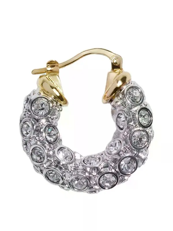 Simone Rocha Rhinestone-embellished Hoop Earrings