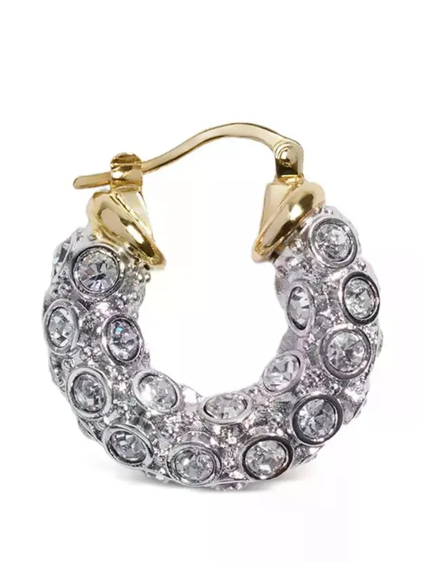 Simone Rocha Embellished Hoop Earrings
