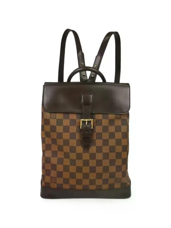 LOUIS VUITTON 2000 Soho Damier Ebène Backpack