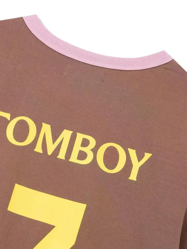 STUDIO TOMBOY Graphic Print Ringer T-shirt