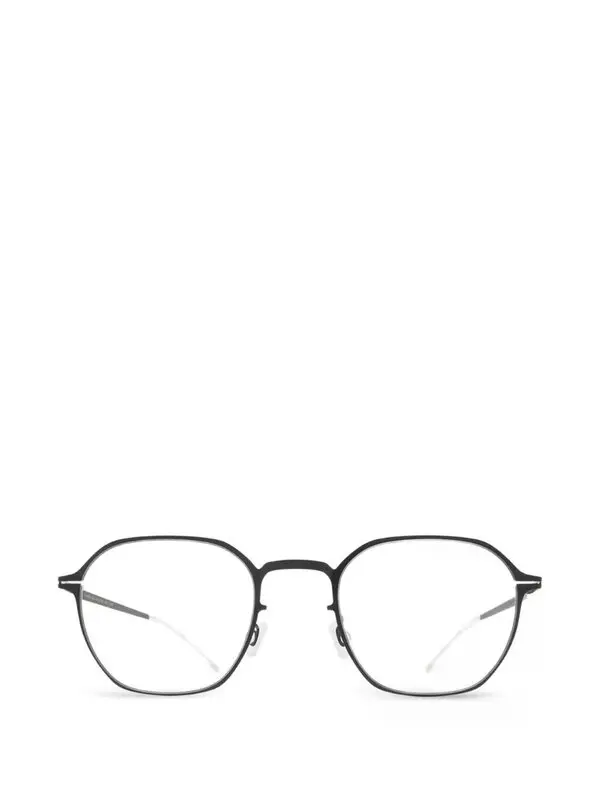Mykita Isla Geometric Frame Eyeglasses - Black