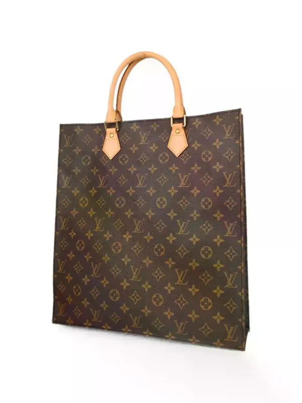 LOUIS VUITTON Monogram Sac Plat Tote Bag