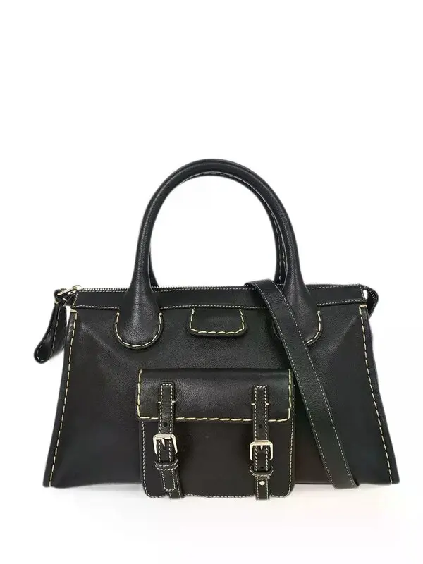Chloé 2021 Edith Tote Bag - Black