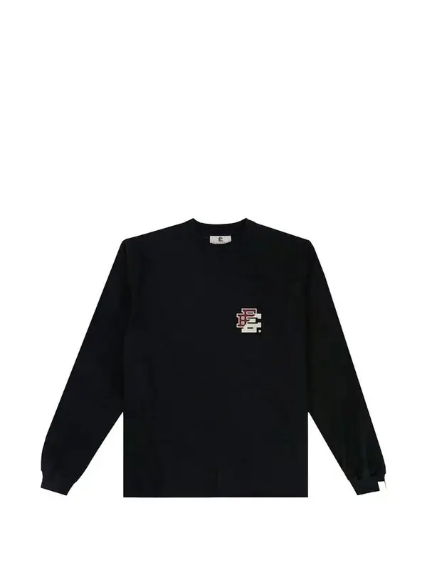ERIC EMANUEL Long Sleeve Crew Neck Printed Sweater