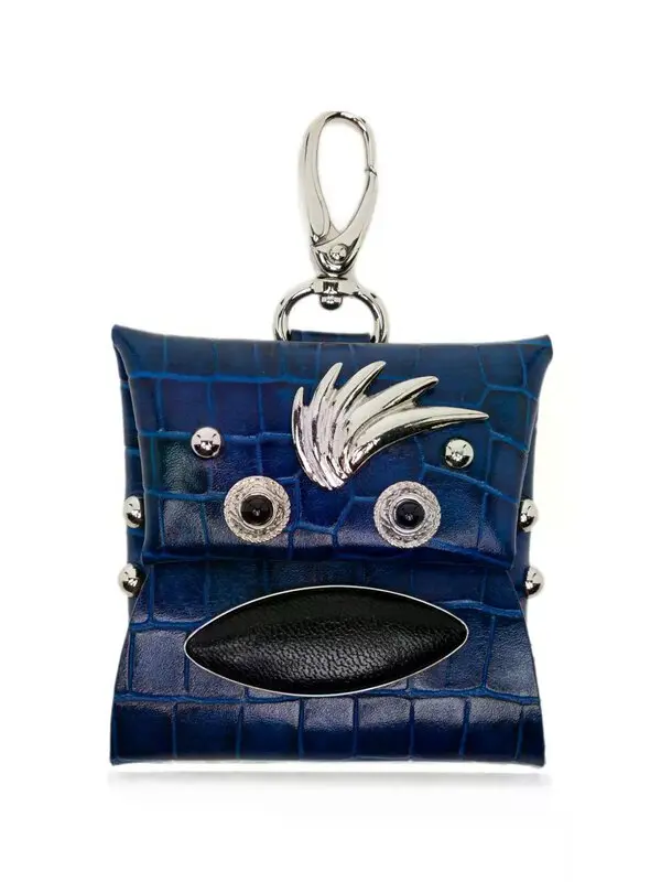 Toga Leather Cardholder - Blue
