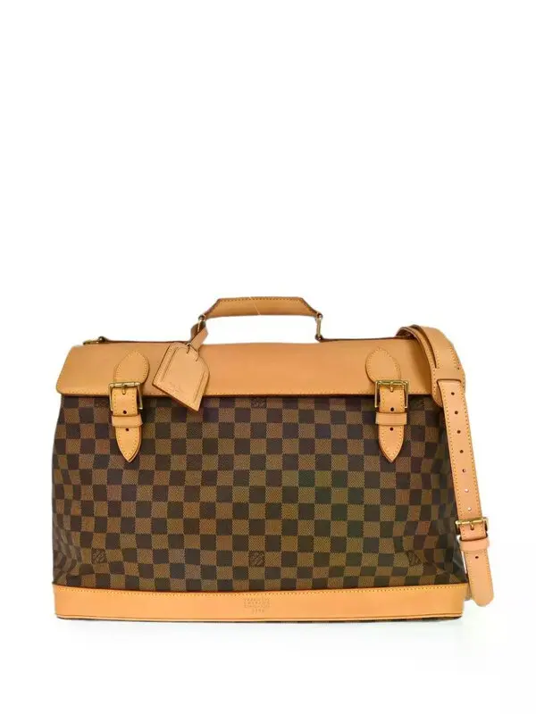LOUIS VUITTON 1896-1996 Clipper Damier Ebene Luggage - Brown