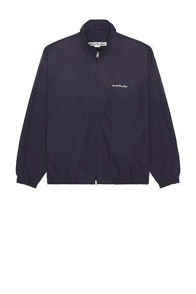 Acne Studios Olando Soft Cotton Poplin Jacket - Navy