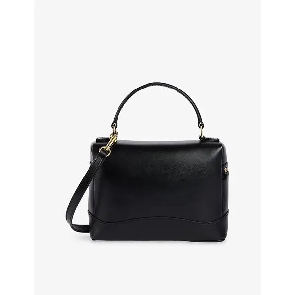 Sandro Tangolino Leather Top-handle Bag - Black