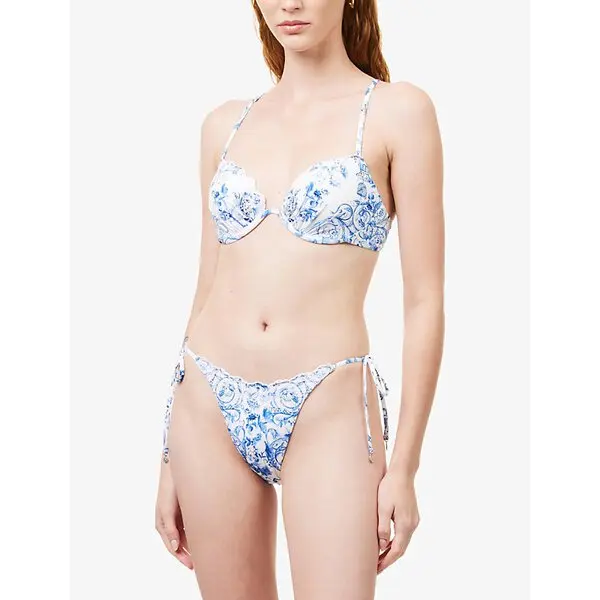Camilla Moulded-cup Bikini Top