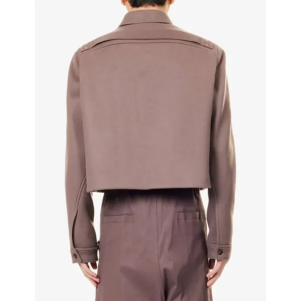 Rick Owens Boxy Wool Jacket