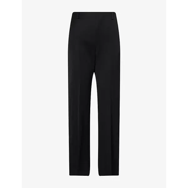 Khaite Grenare Straight-leg Virgin Wool Trousers