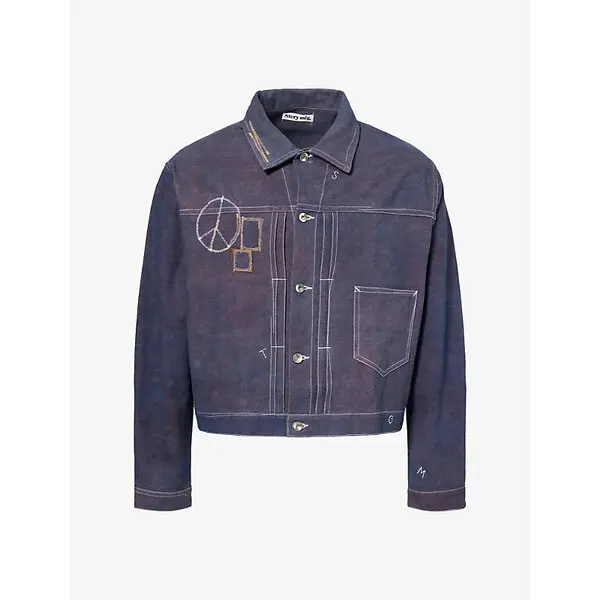 STORY MFG. Friday Embroidered Cotton Jacket