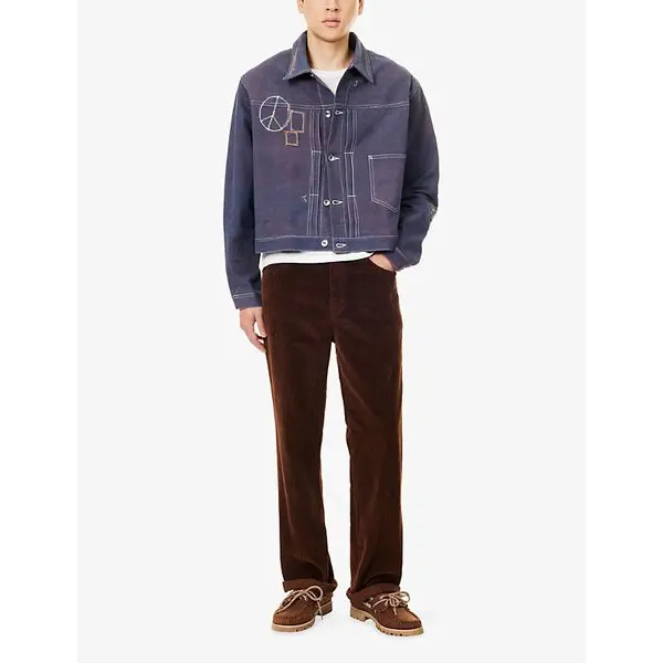 STORY MFG. Friday Embroidered Cotton Jacket
