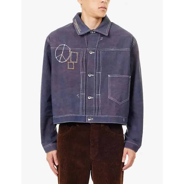 STORY MFG. Friday Embroidered Cotton Jacket