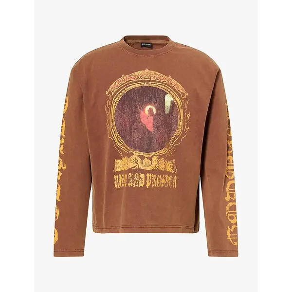 GODMADE Rise Long-sleeve Cotton T-shirt