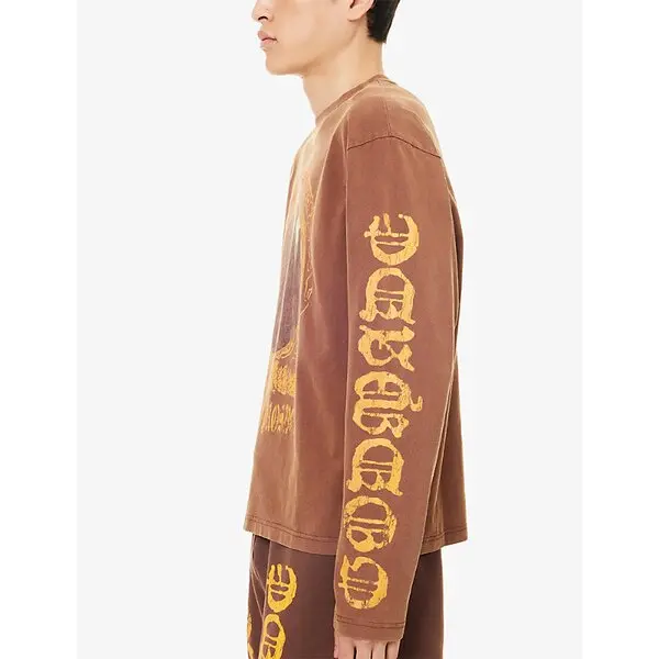 GODMADE Rise Long-sleeve Cotton T-shirt