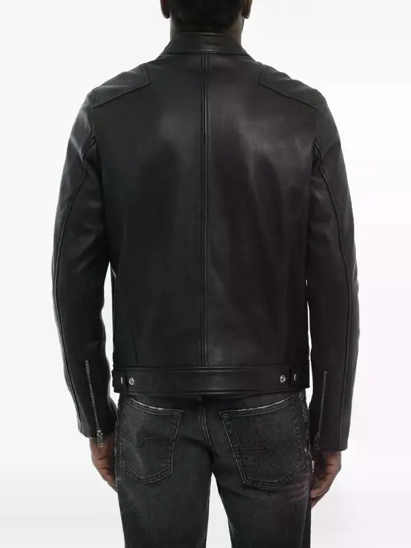 DIESEL® Leather Biker Jacket