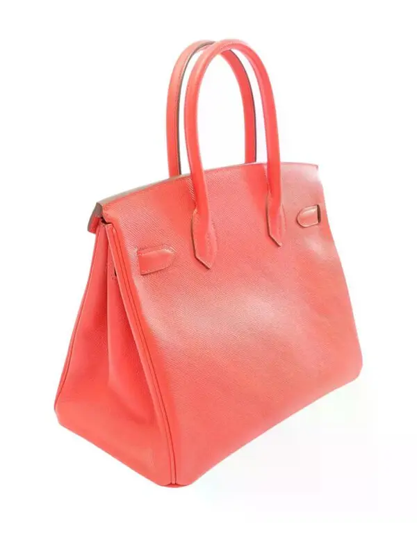 Hermès 30cm Epsom Birkin Retourne Handbag - Pink
