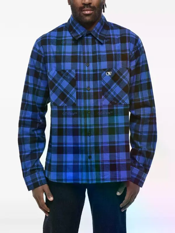 Off-White Brick Arrow Checked Shirt