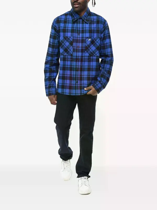 Off-White Brick Arrow Checked Shirt