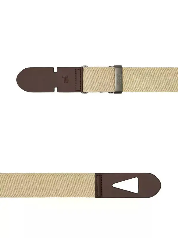 TOD'S Snap-buckle Canvas Belt