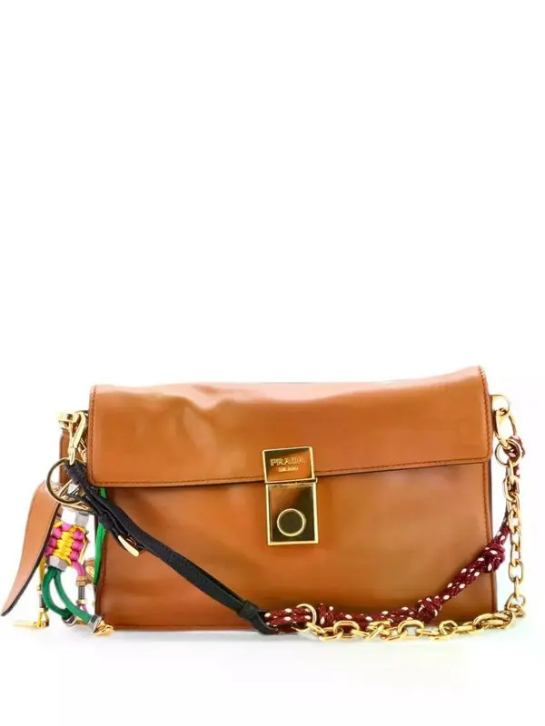 Prada Soft Sound Bag Leather Small Crossbody Bag