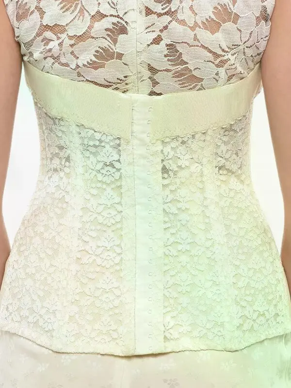Stella McCartney Sleeveless Lace Corset Dress