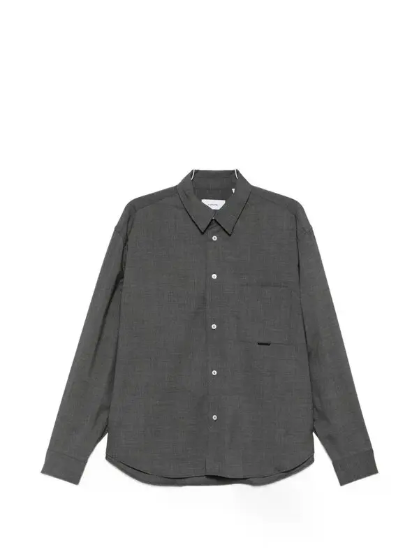 LARDINI Chest-pocket Button-up Shirt