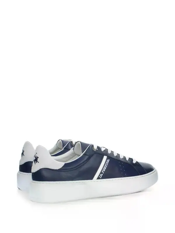 LA MARTINA Logo-print Leather Sneakers