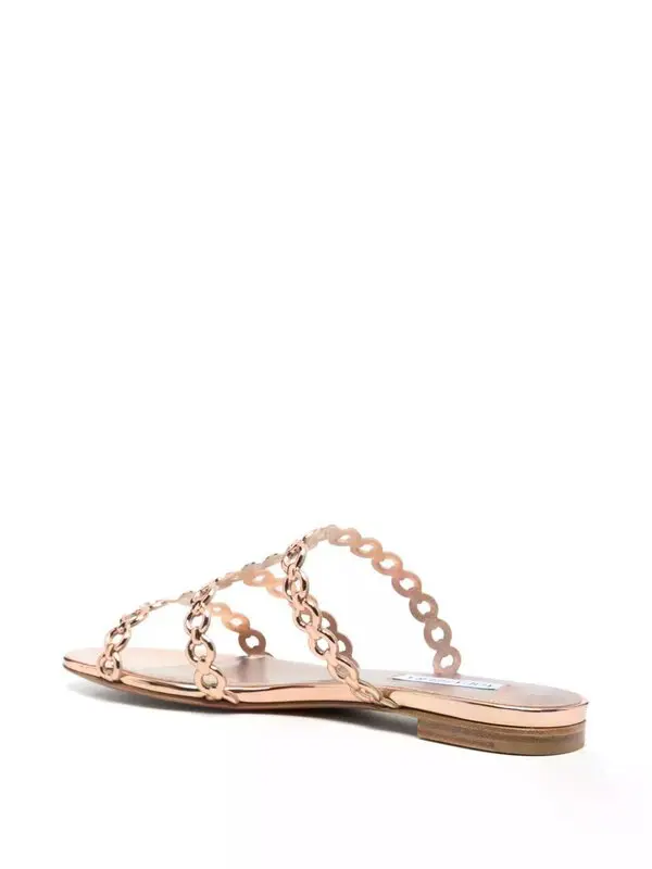 AQUAZZURA Infinity Chain Sandals