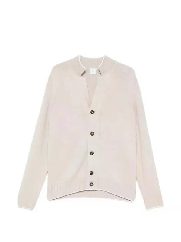 Eleventy Shawl Collar Wool Cardigan