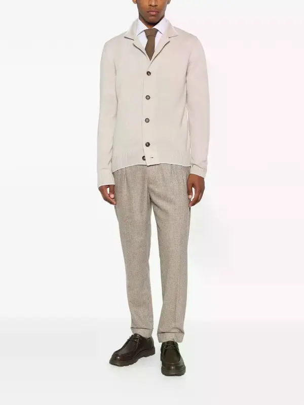 Eleventy Shawl Collar Wool Cardigan