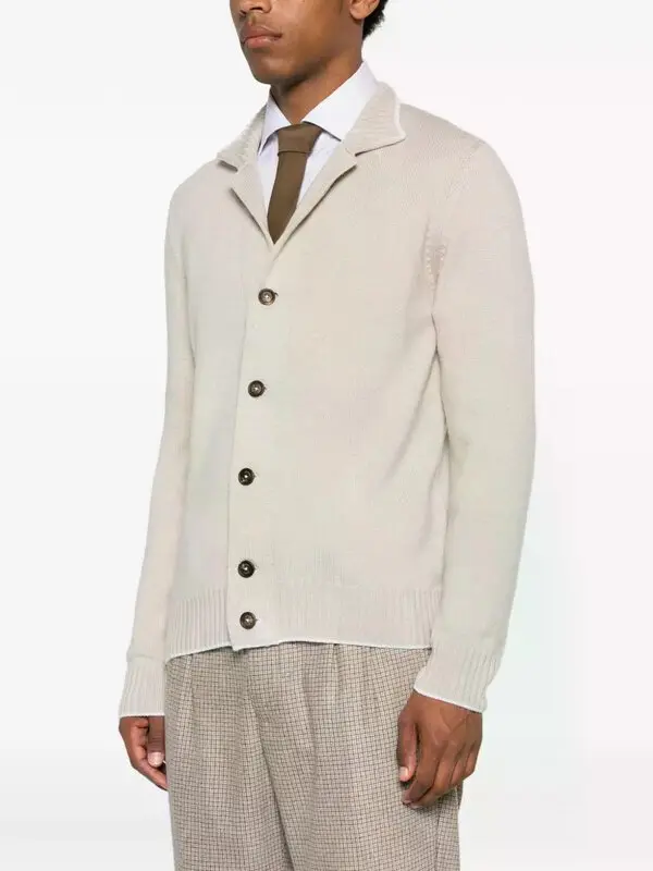 Eleventy Shawl Collar Wool Cardigan