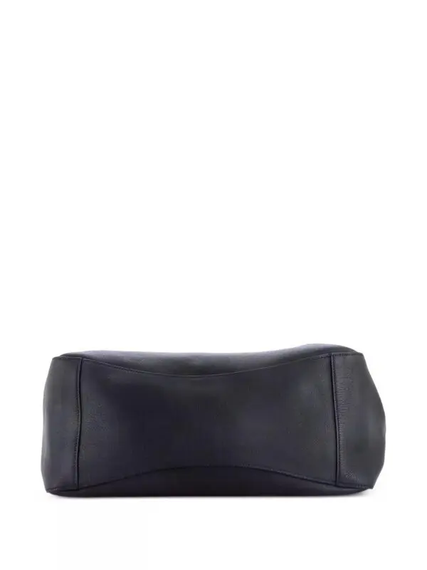 Prada Open Soft Grain Leather Large Tote Bag