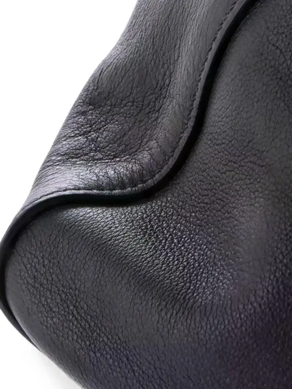 Prada Open Soft Grain Leather Large Tote Bag