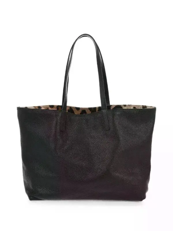 Etro Reversible Pebbled Leather Tote Bag