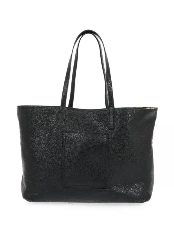 Etro Reversible Pebbled Leather Tote Bag