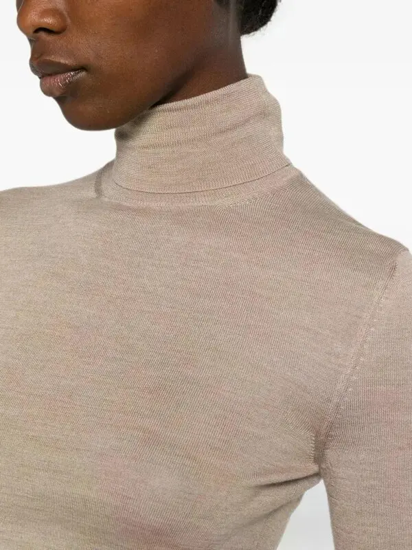 MAISON MARGIELA Long Sleeve Roll Neck Sweater
