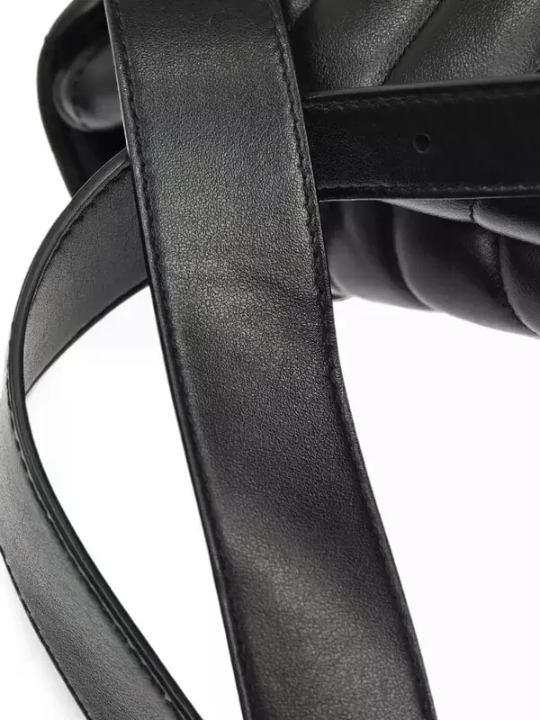 Saint Laurent Quilted Leather Backpack