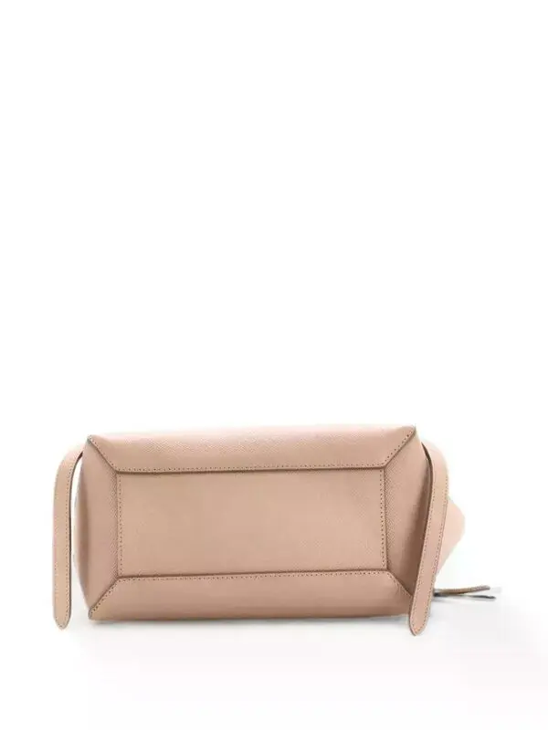 Celine Belt Bag Textured Leather Micro Satchel